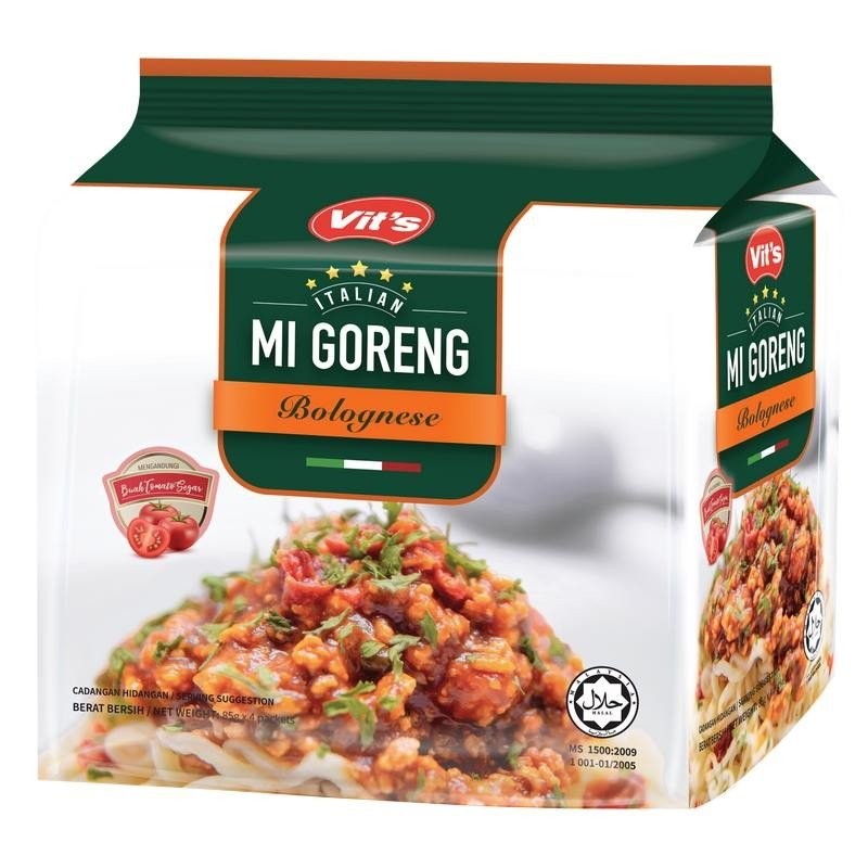 Vits Italian Mi Goreng Bolognese (4 packs) | Shopee Malaysia