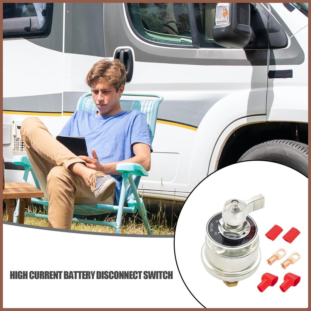 Car Battery Disconnect On-Off High Current Vehicles Battery Cut Off ...