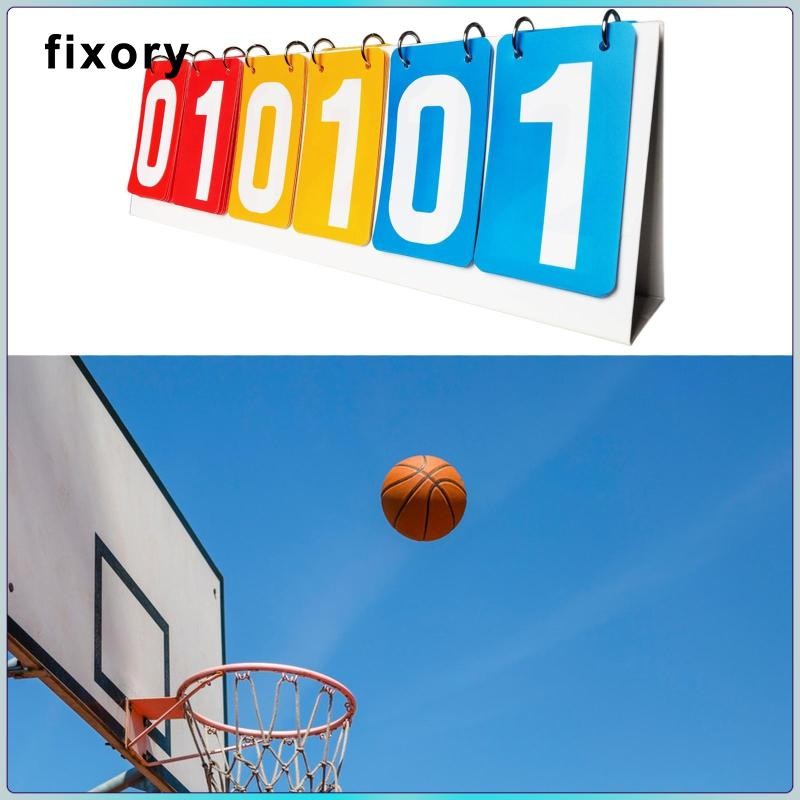 fixory Scoreboard Table Score Flipper Multipurpose Score Flip Cards ...