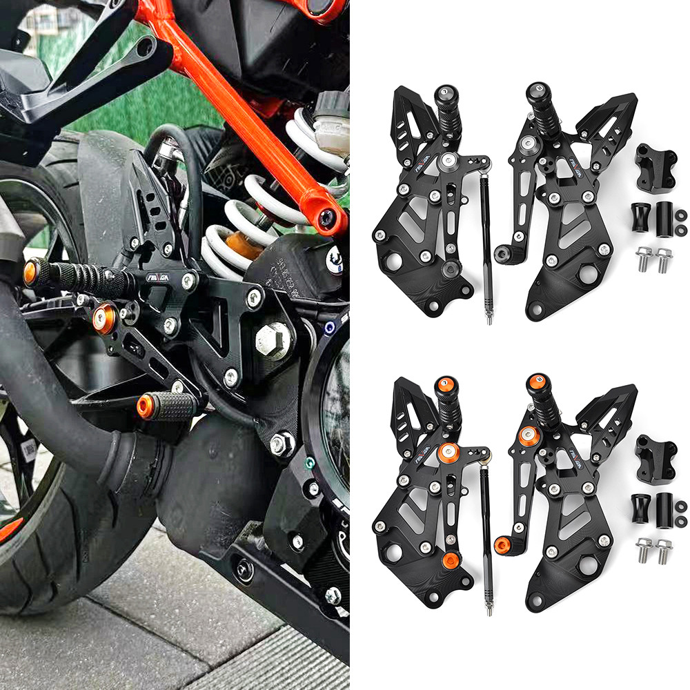 For KT-M RC 390 200 125 2022 2023 2024 Motorcycle Adjustable Rear Set ...
