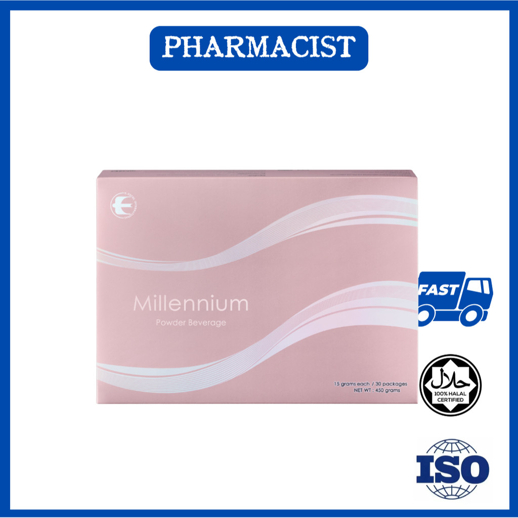 100% Original E. Excel Grand Millennium 千禧泉正品 e excel Millennium Powder ...