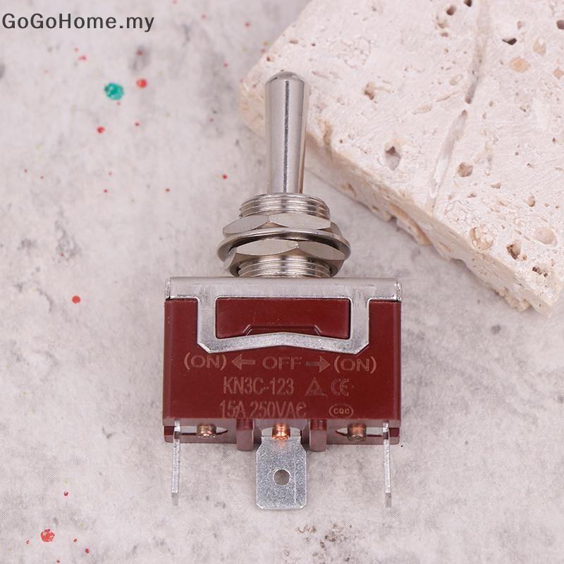 GOG Marine Waterproof Toggle Switch 12V DC 30A Heavy Duty 250V AC 15A ...