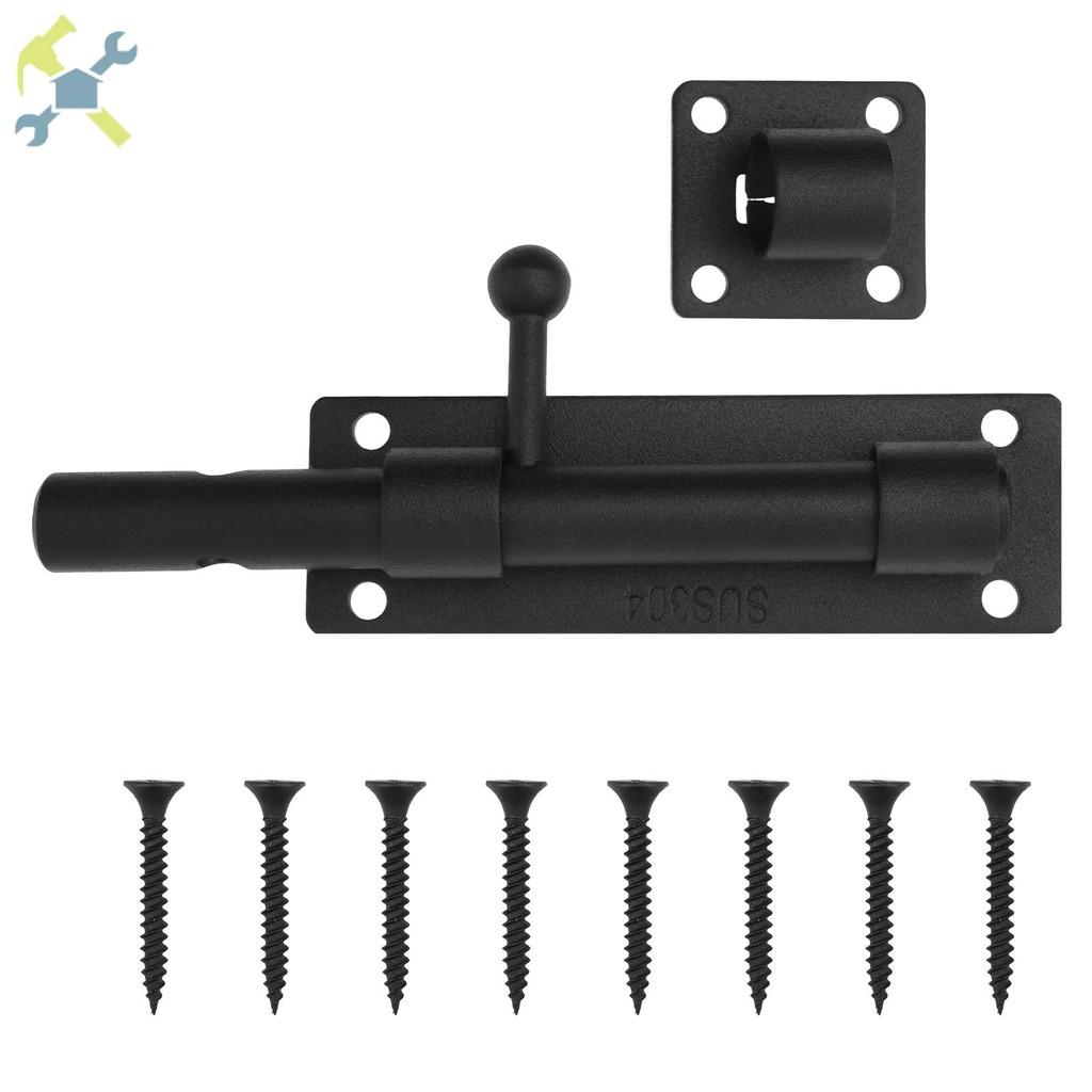 Stainless Steel Slide Bolt Lock Gate Latch Heavy Duty Door Barrel Bolt ...