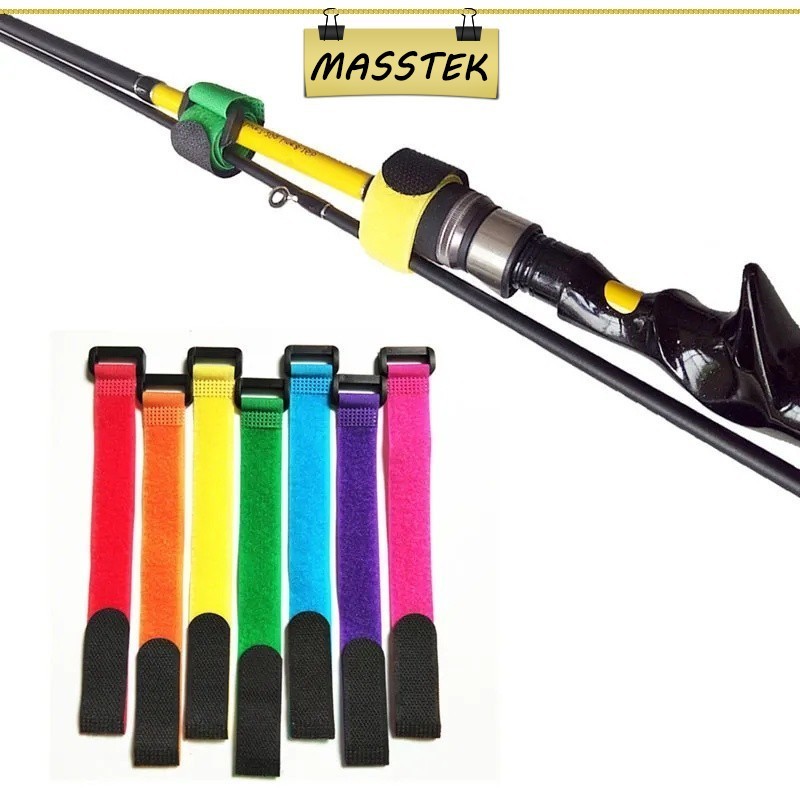 MASSTEK @Johor Fishing Rod Tie Holder Strap Suspender Hook Loop Pancing ...