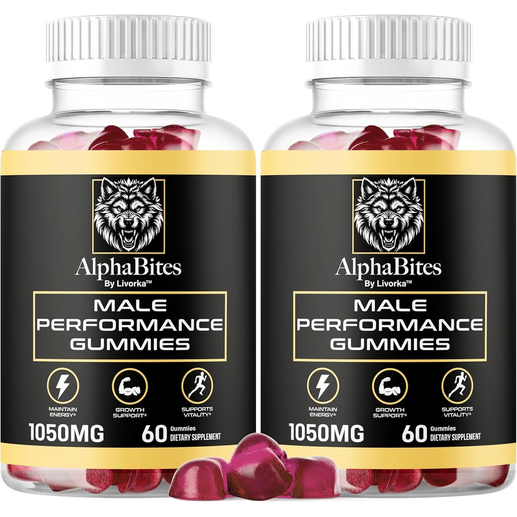 (2 Pack) Alpha Bites - Original Formula 7 in 1 Alpha Bites Gummies ...
