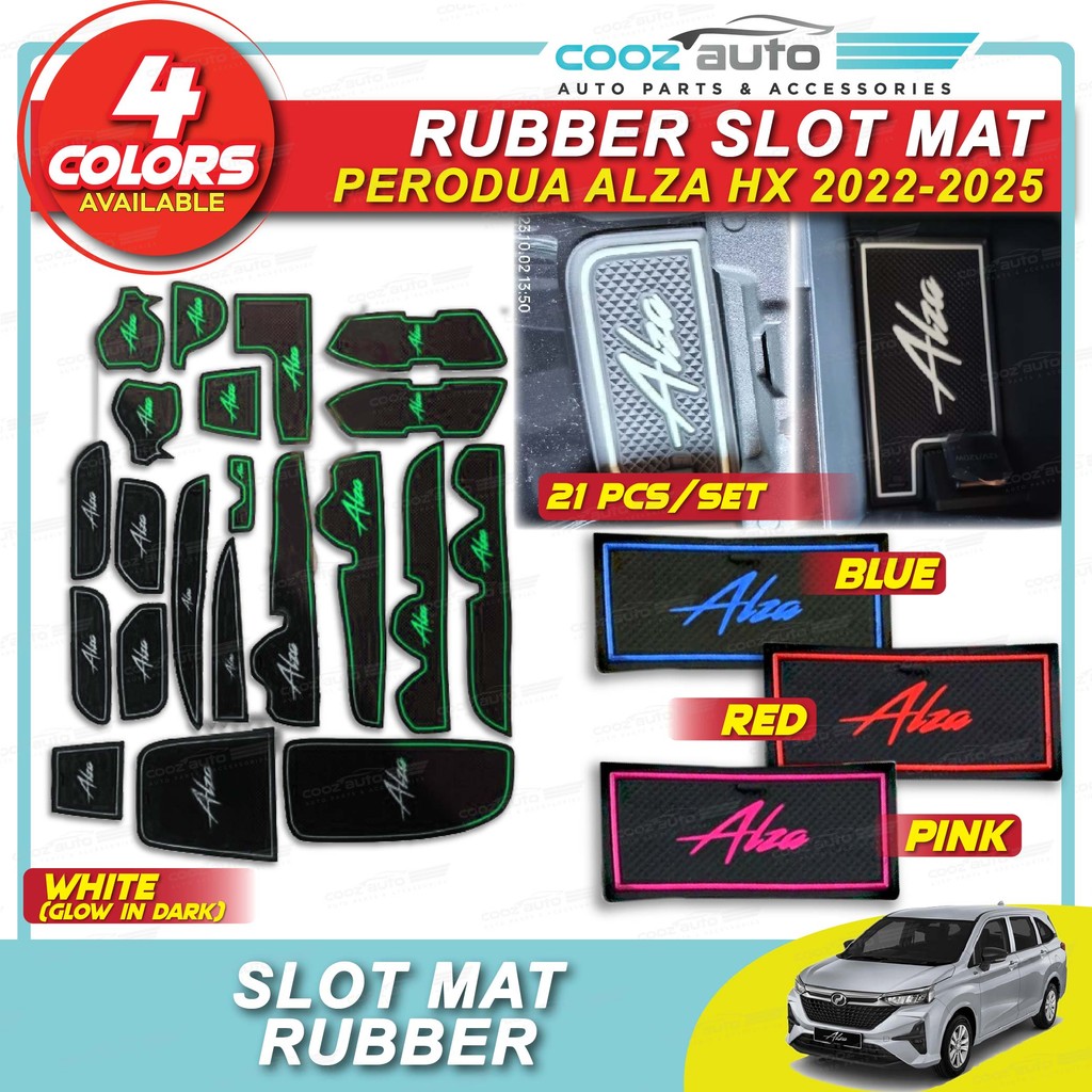 Perodua Alza AV Alza H X Alza New 2022 - 2025 Interior Rubber Slot Mat ...