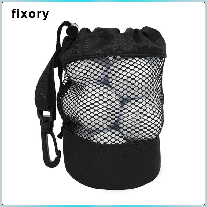 fixory Golf Ball Bags Drawstring Golf Ball Pouch Storage for Fitness ...
