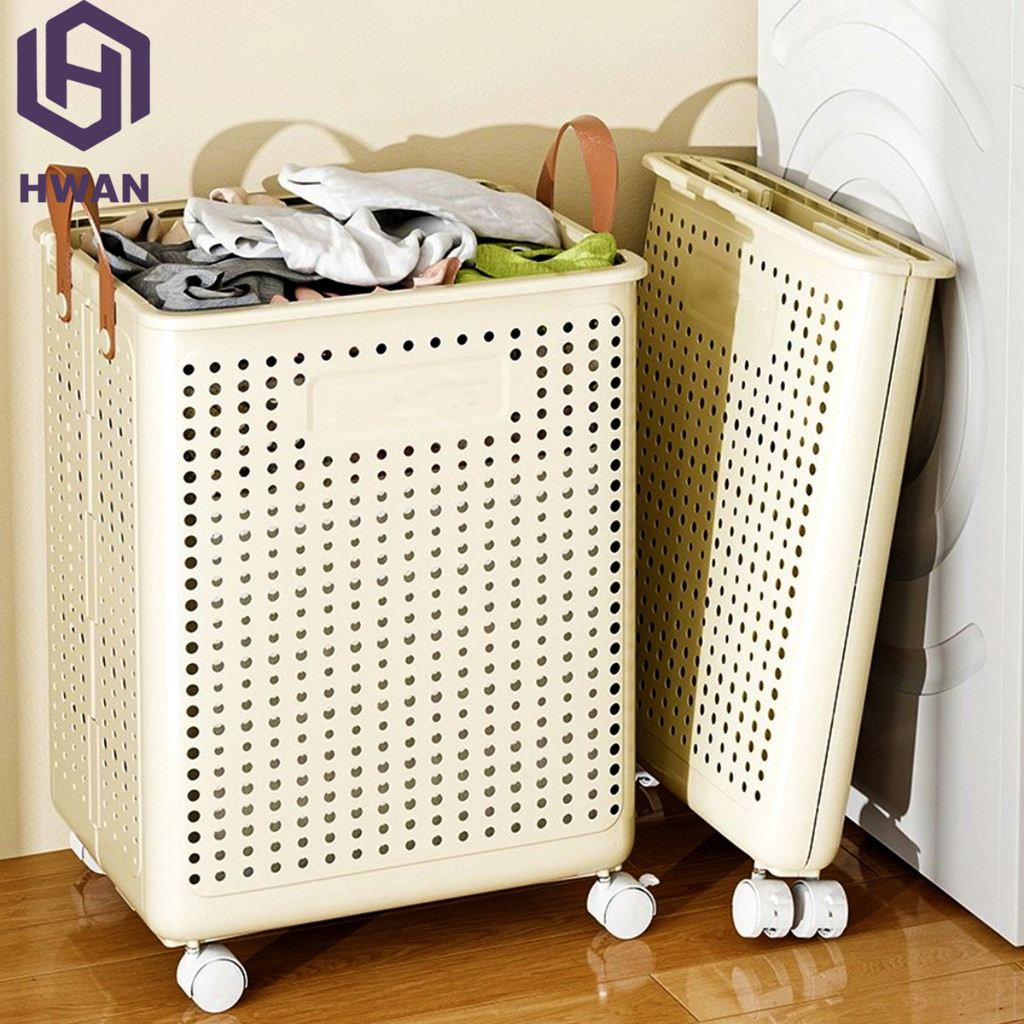 Foldable Laundry Basket Clothes Storage Basket Large-Capacity Kotak ...