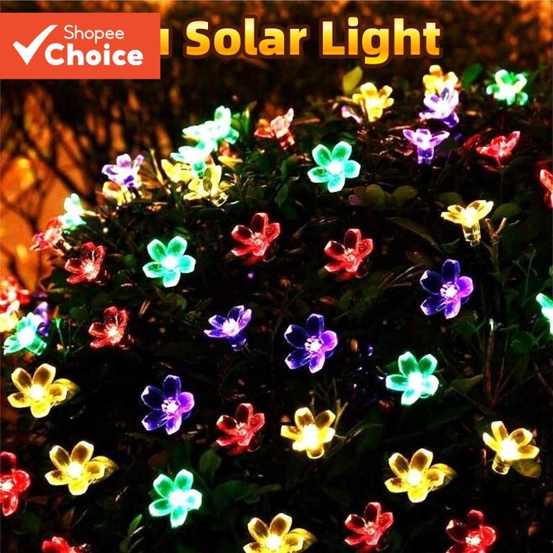 Solar Ramadan LED Fairy String Light Lampu Solar Outdoor Waterproof ...
