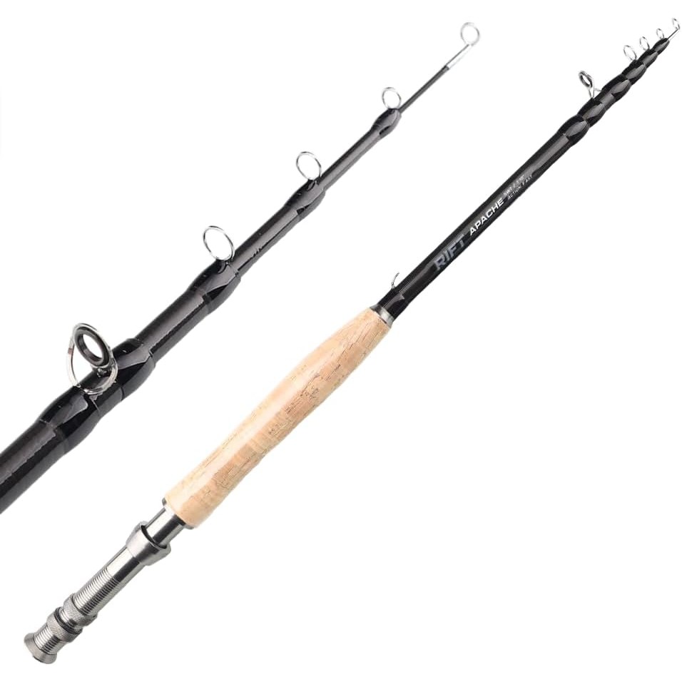 RIFT Apache Fly Fishing Rod – 5wt Carbon Fiber Telescopic Fishing Rod ...