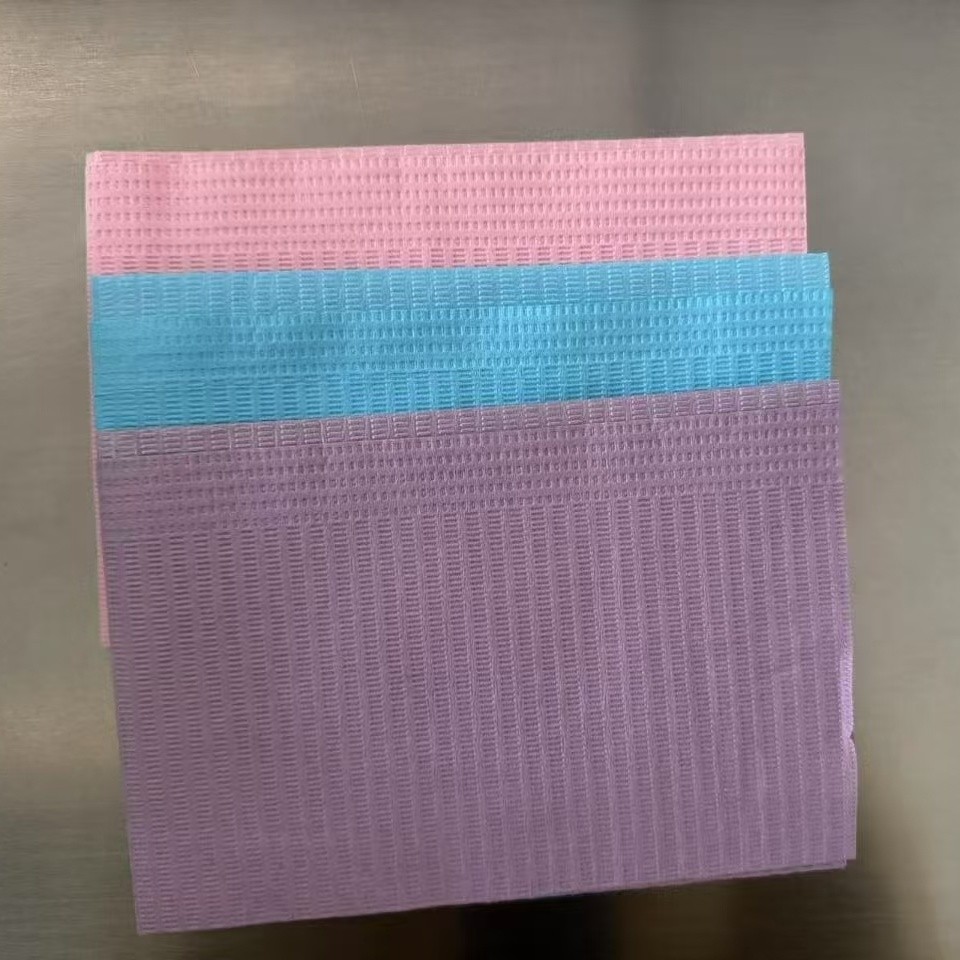 Medical Towel Color Disposable Dental Towel Oral Bib Impervious Without ...