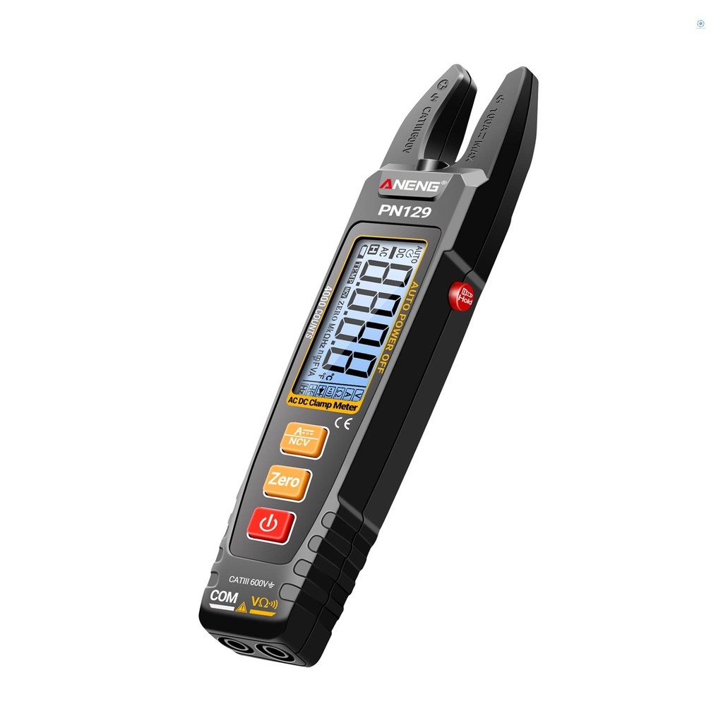 Clamp Meter Multimeter 4000 Counts 100A DC/AC Current Meter 600V DC/AC ...