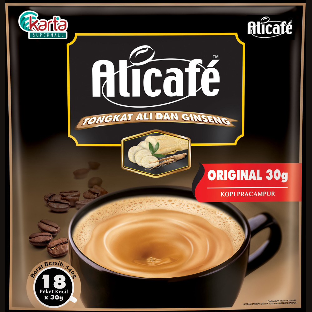 Alicafe Tongkat Ali 30g x 18 sachets | Shopee Malaysia