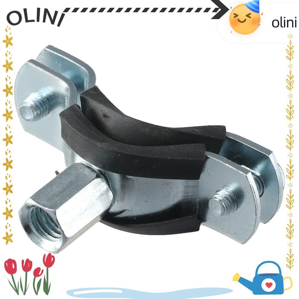 OLINI 2pcs Support Clamp, With Nail M8 Mounting Screws Adjustable Pipe ...