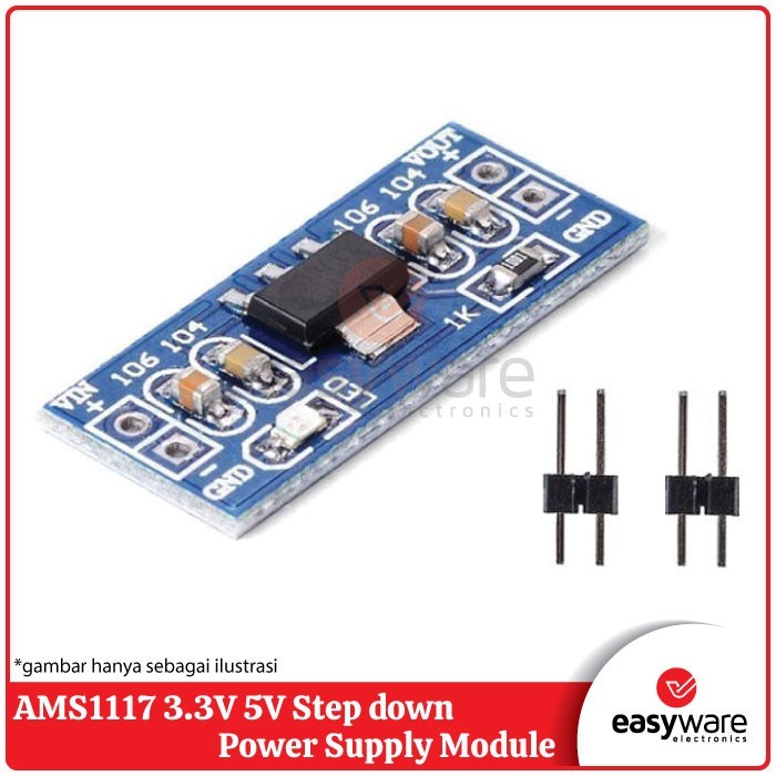 PART & TOOL AMS1117 3.3V 5V Step down Power Supply module - 5V CO27 | Shopee Malaysia