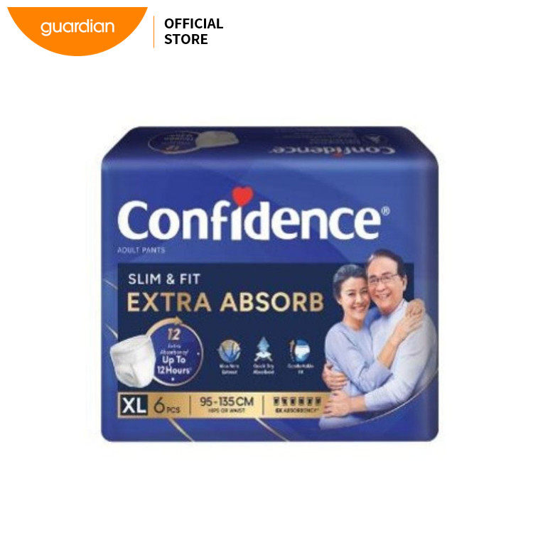 Confidence Ecom Adult Diaper Extra Absorb Pants Xl 6S | Shopee Malaysia