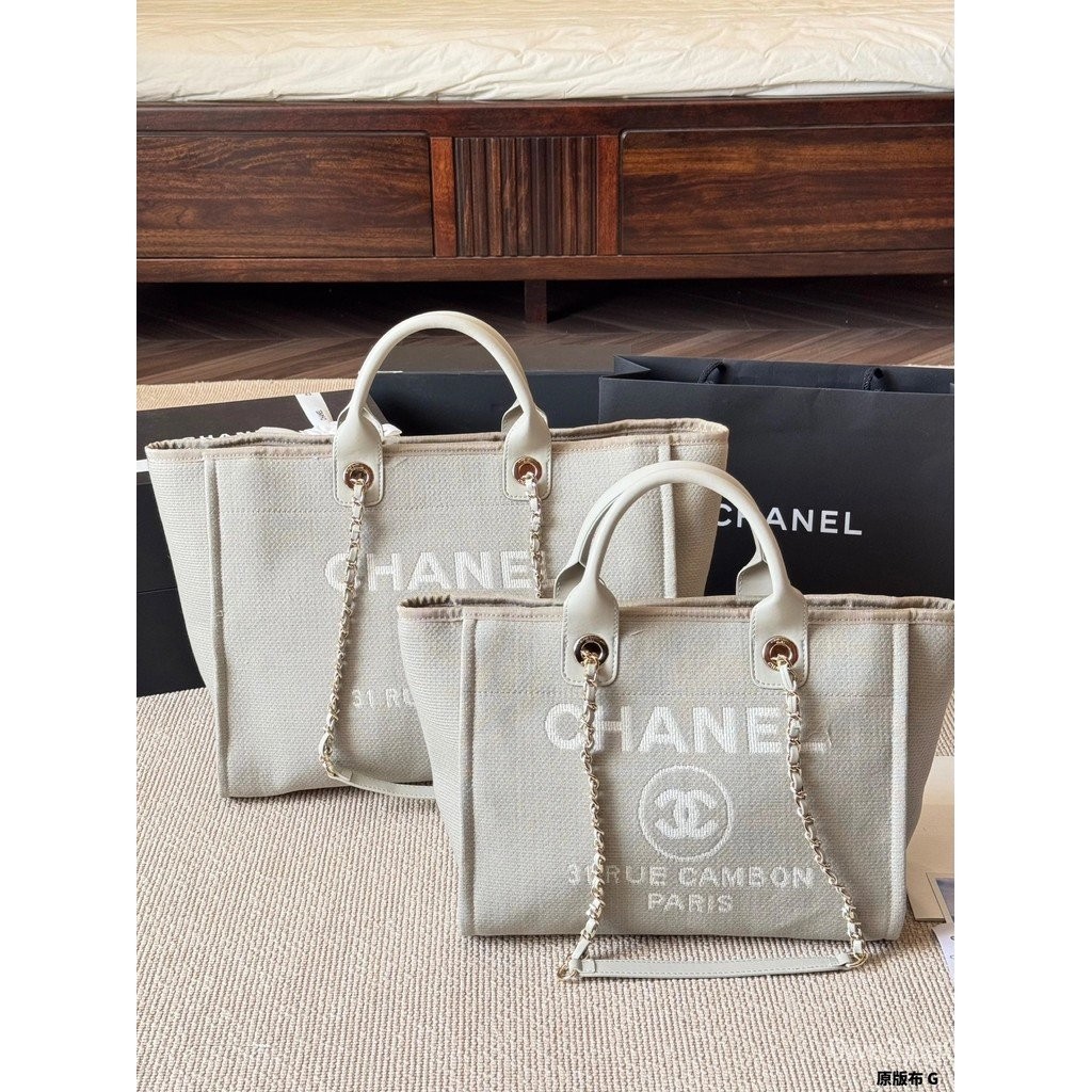 Original Cloth Chanel Beach Bag Handbag Tote Bag Chanel Beach Bag ...