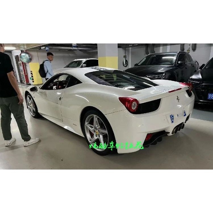 Ferrari 458 Unique Modified Car Stickers 488 599 Engine Hood Color ...