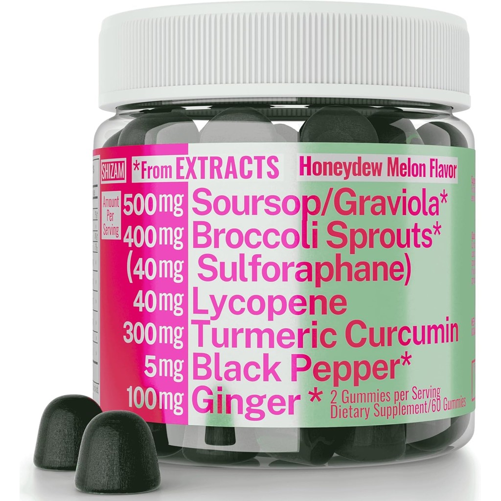 Soursop Graviola Curcumin Lycopene Broccoli Sprouts Sulforaphane ...