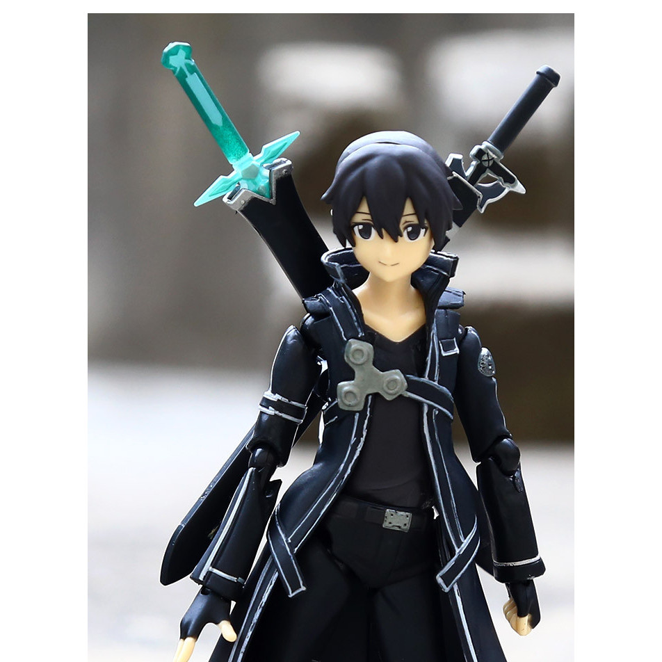[Figure] Sword Art Online Figma Asuna Kirito Kiriko Sinon Movable ...