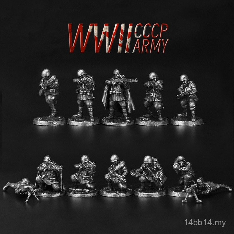 Logam Tentera Perang Dunia II Tentera Soviet Model Askar Legion Mainan ...