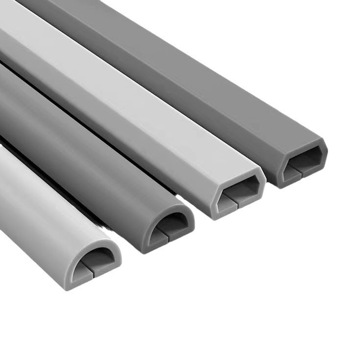 2 Meters PVC Wire Trunking Self-Adhesive Cable Trunking Open-Mounted ...