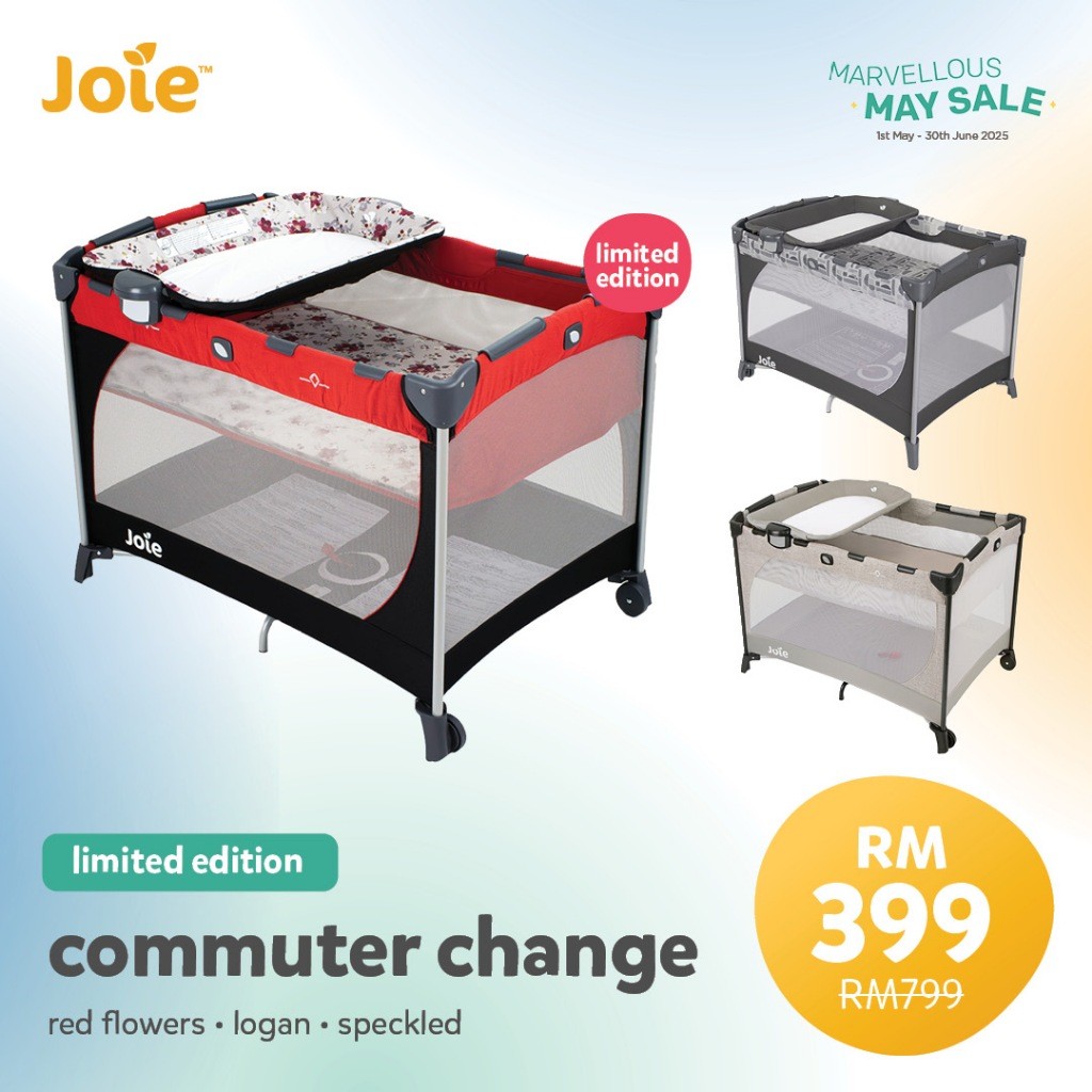 Joie Commuter Change Travel Cot-M3 | Shopee Malaysia