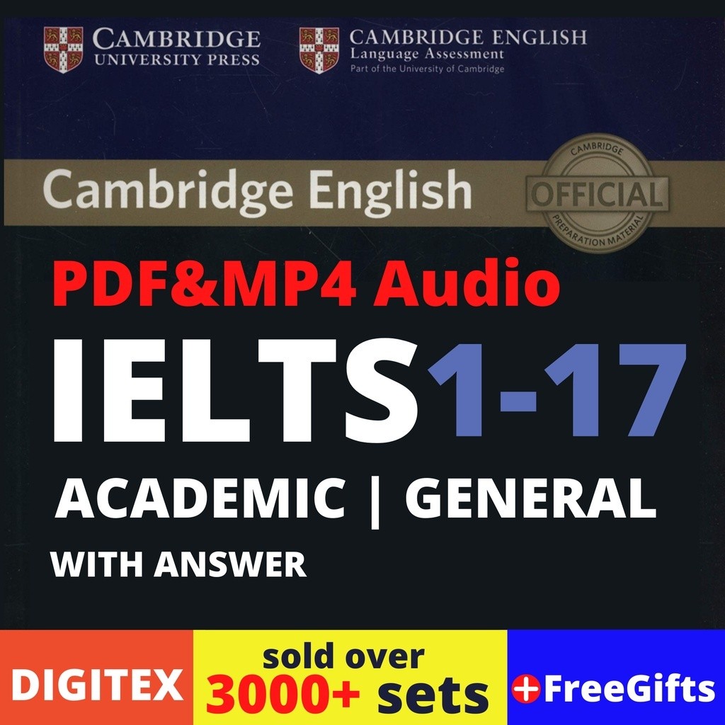 IELTS ielts Academic & General Training Complete Set 2025 with ANSWERS ...