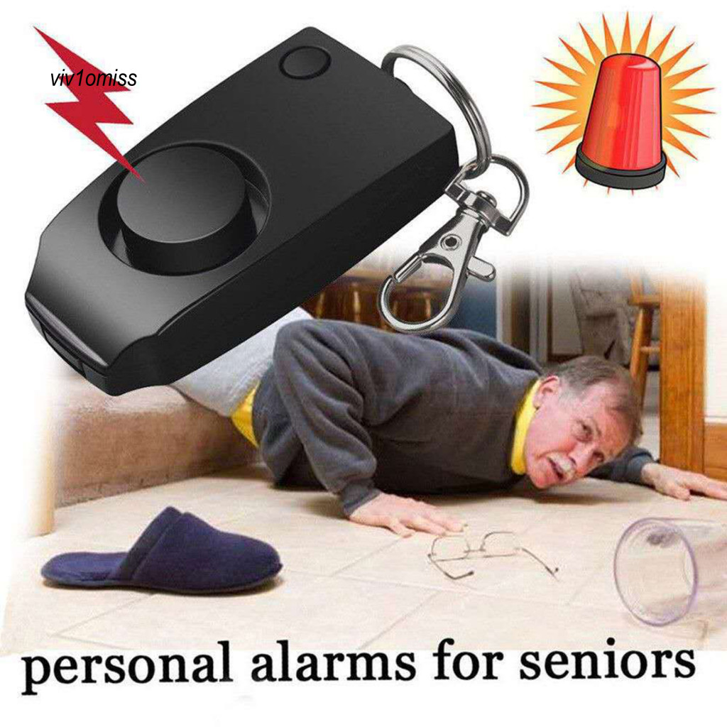 VM_ Elderly Personal Alarm Mini Portable Alarm 120db Personal Safety ...