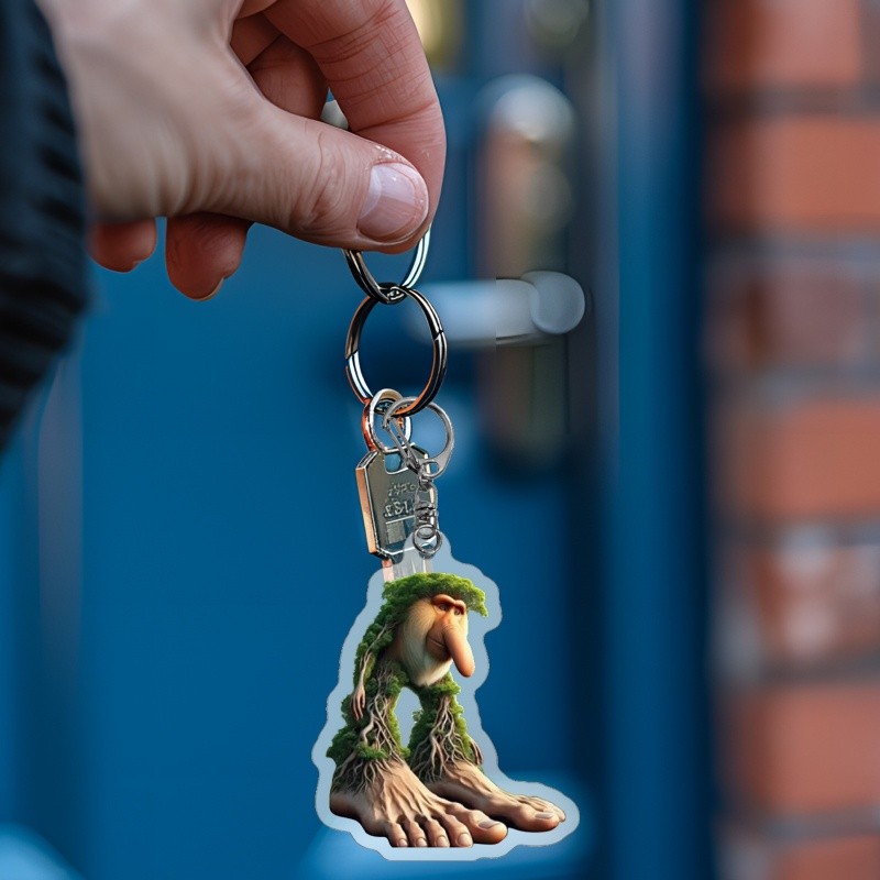 Italian Brainrot Keychains Tralalero Tralala Funny Shark Meme Tung Tung ...