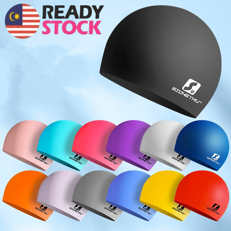 Sun Sports High quality silicone swimming hat for men Colorful ...