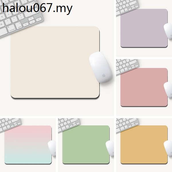 Creative Morandi Solid Color Mouse Pad Girls Wrist Pad Office Students ...