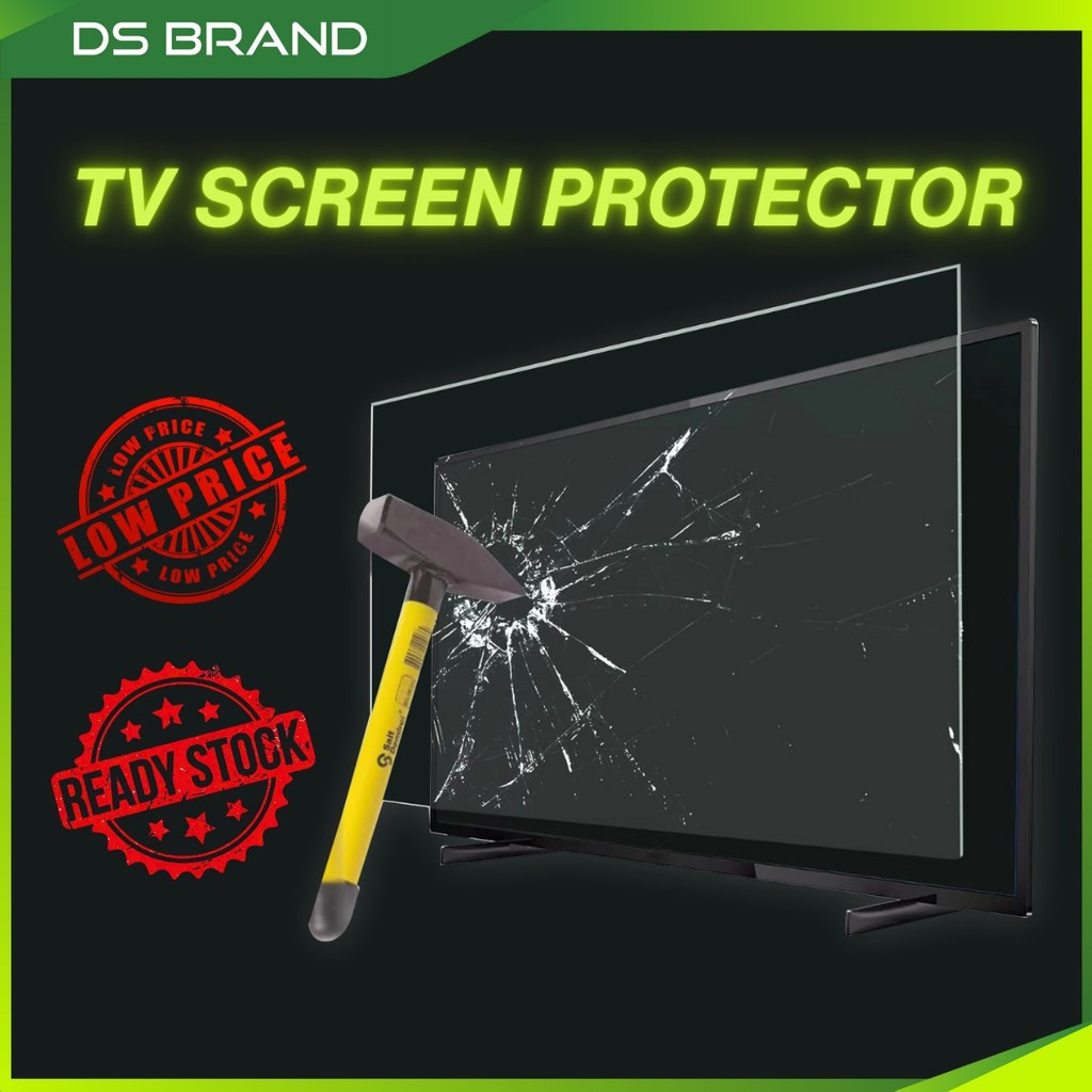 Pelindung Skrin TV Akrilik/Acrylic Jenis Flat / Flat Type Tv Screen ...