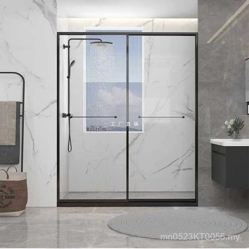 Partition Shower Narrow Minimalist Minimalist Glass Shower Room Wet Dry ...