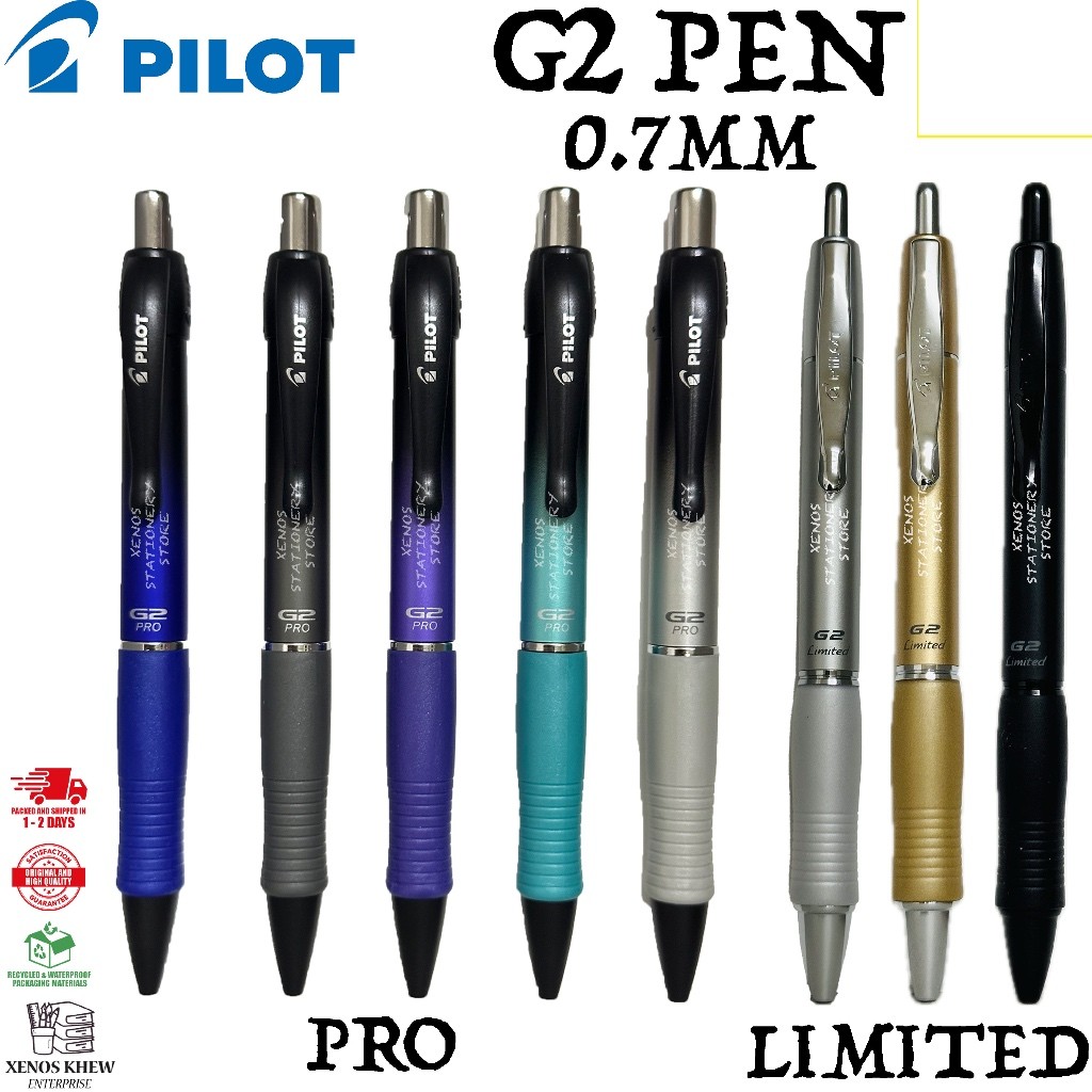 PILOT G2 LIMITED GEL PEN / PILOT G2 PRO GEL PEN [ 0.7MM ] (READY STOCK ...