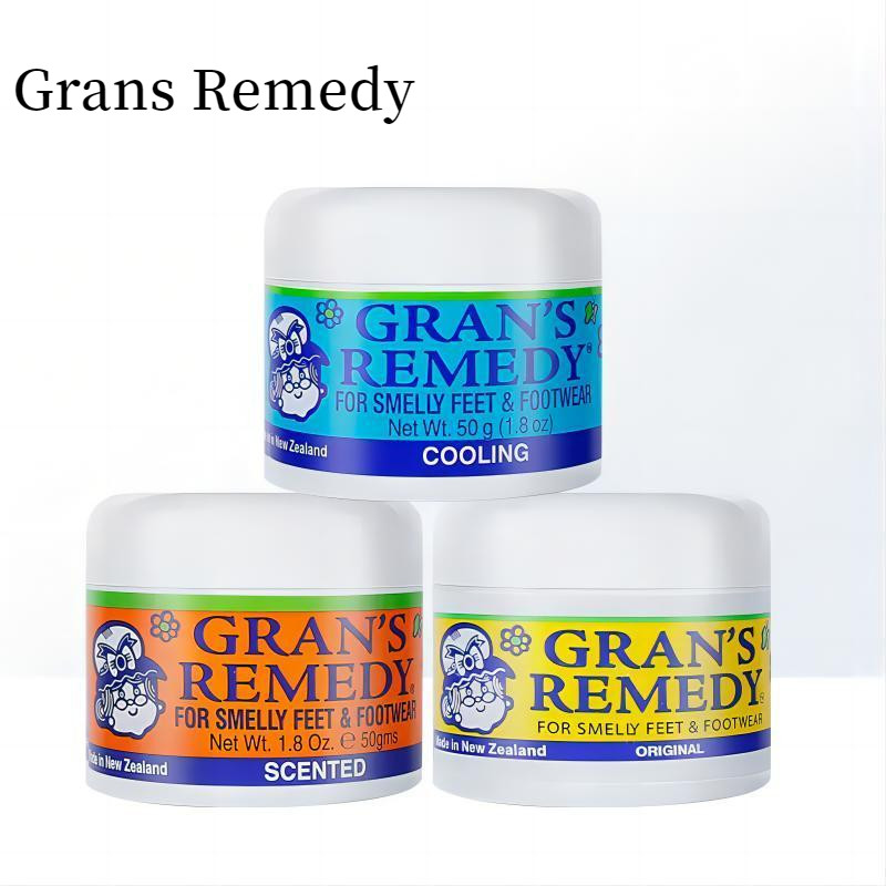 Grans Remedy Stinky Foot Powder Shoes And Socks Deodorize Original ...