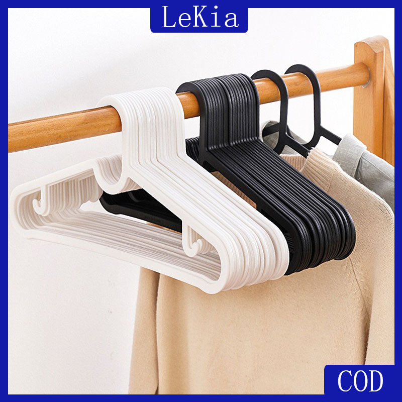50PCS Hanger Premium Hanger Baju Non Slip Clothes Hanger Set Hanger ...