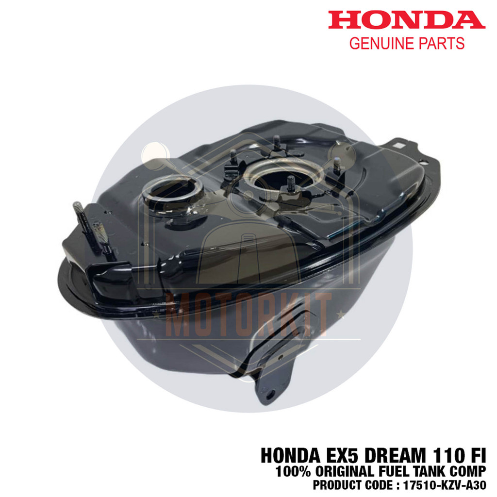 HONDA EX5 DREAM 110 FI 100% ORIGINAL FUEL TANK COMP TANGKI MINYAK 17510-KZV-A30 | Shopee Malaysia