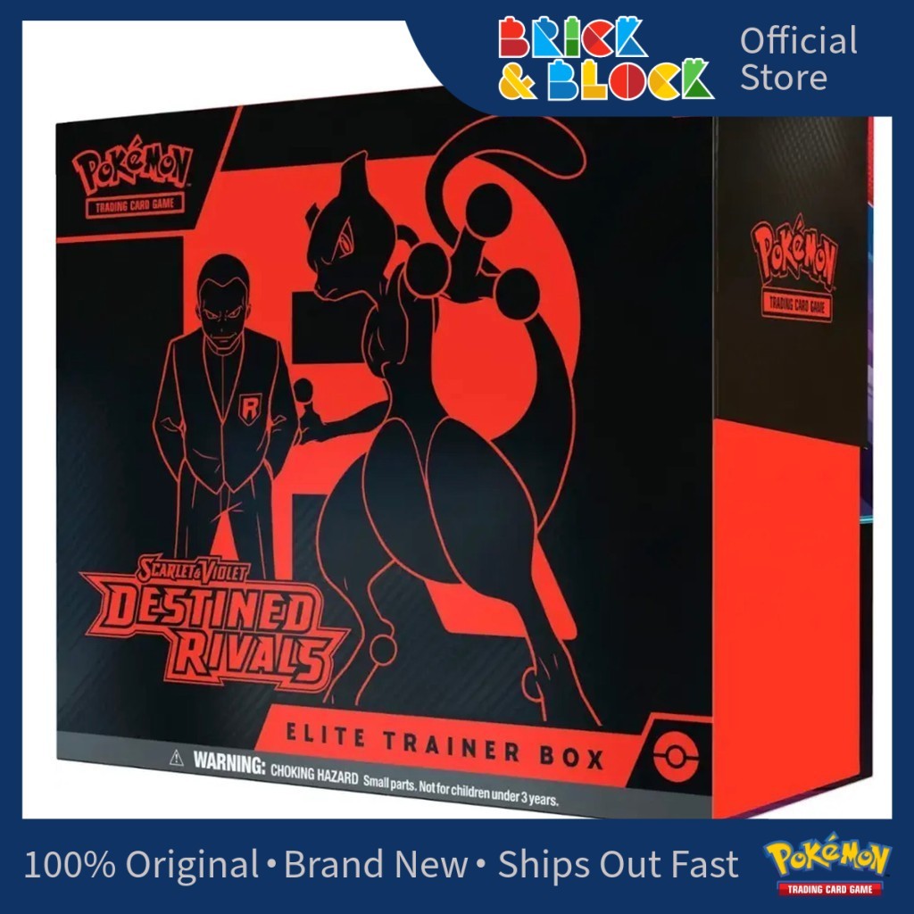 100-10652 Elite Trainer Box | Pokemon SV10 Destined Rivals | Shopee ...
