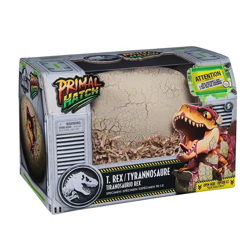 Jurassic World Smart Fun Tyrannosaurus Rex Magic Egg Broken Shell Born ...