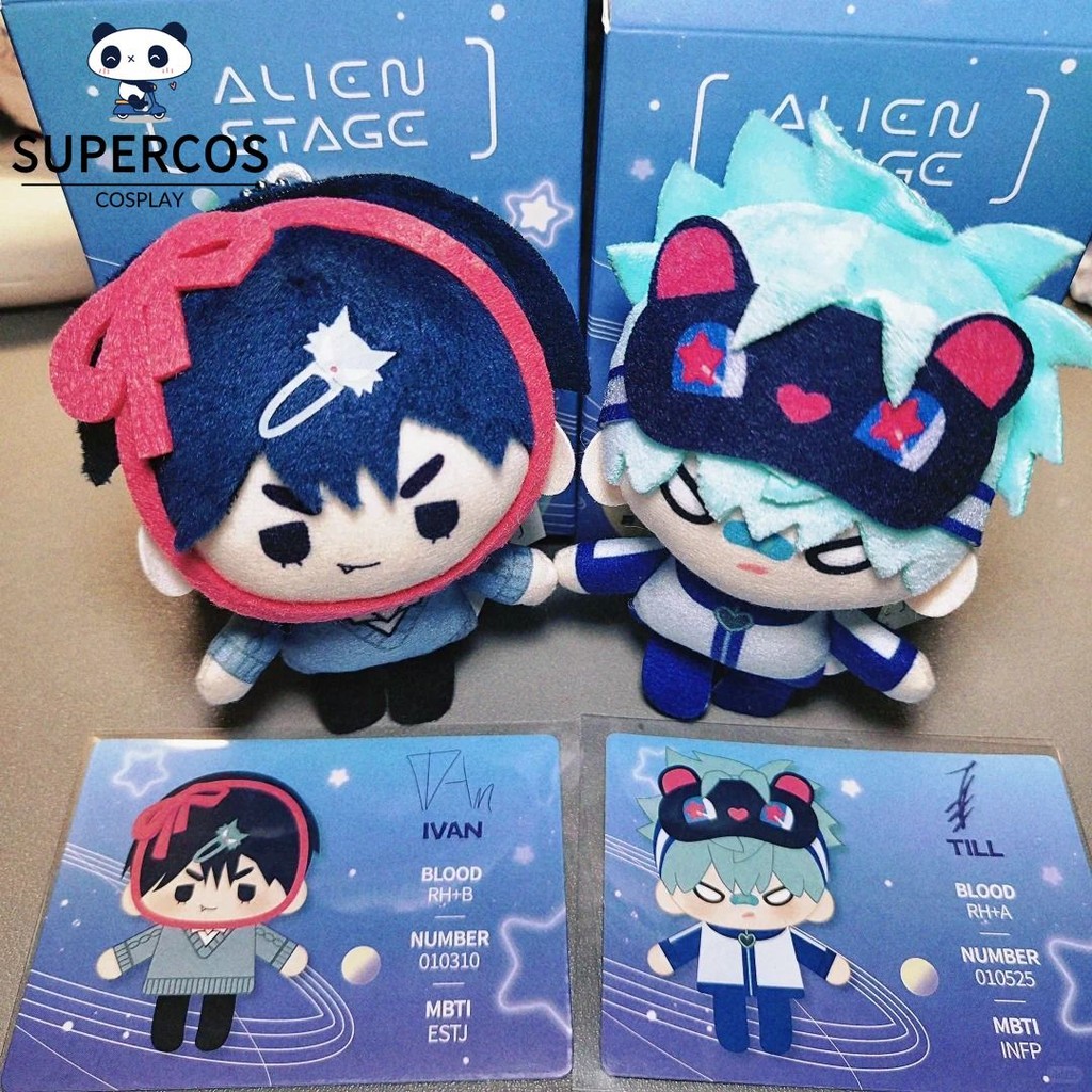 Authentic Alien Stage Blind Box Plush 10cm Luka Till Ivan Sua Mizi Doll ...