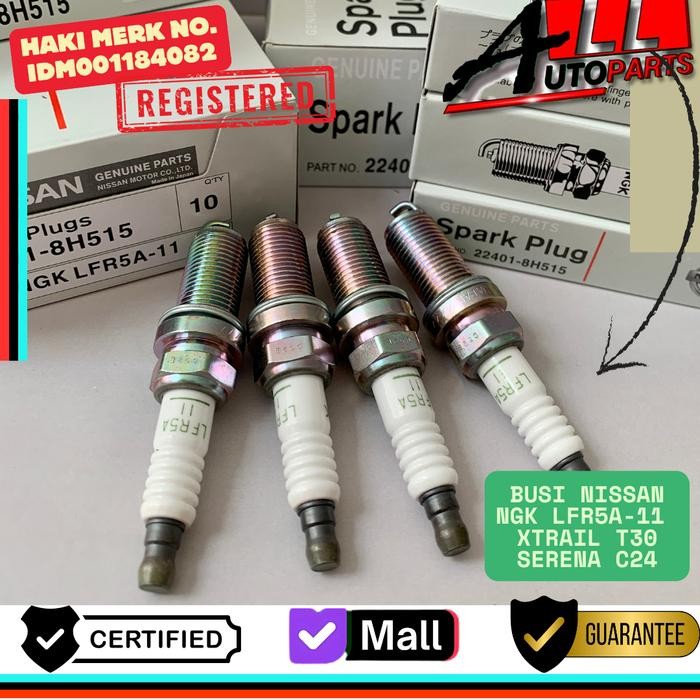 Nissan Serena C24 Xtrail T30 Platinum Car Spark Plug | Shopee Malaysia