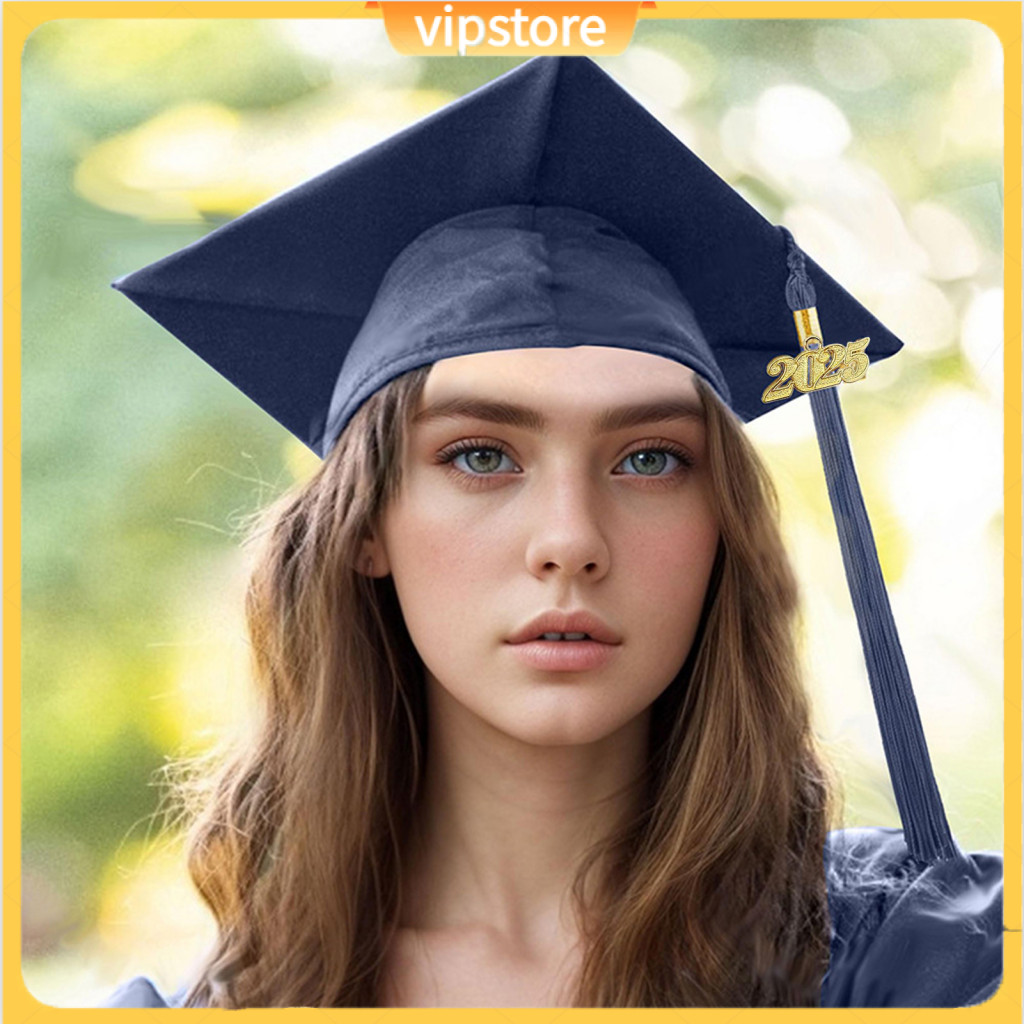 (VIP) Graduation Cap and Tassel Set 2025 Graduation Headwear Adjustable ...