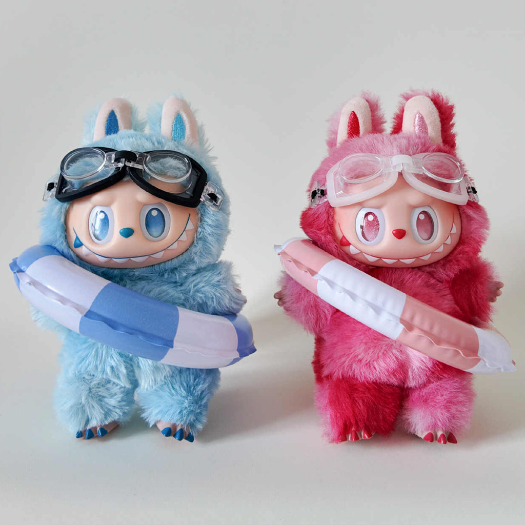 (No dolls) For 17cm Labubu v1/v2/v3 Clothes Outfit Plush Dolls Clothes ...