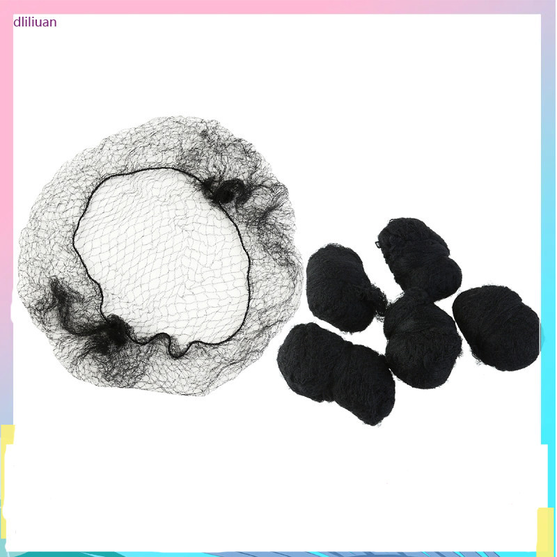 100pcs Hairnets Elastik Mesh Tak Terlihat Mudah Digunakan Untuk ...