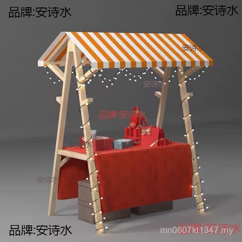 Promotion Foldable Outdoor Shed Night Market Display Stand Solid Wood ...