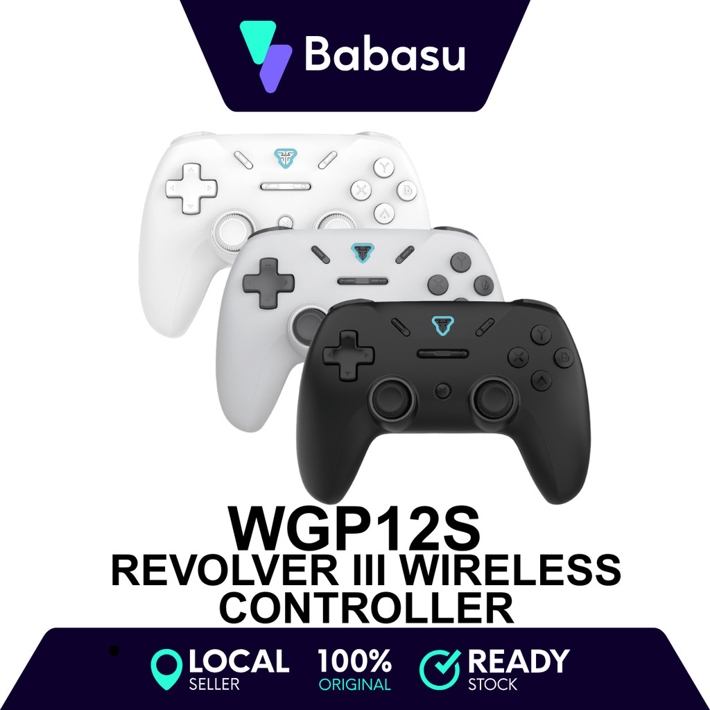 Fantech WGP12S Revolver III Wireless Gamepad Controller Joystick for PC ...