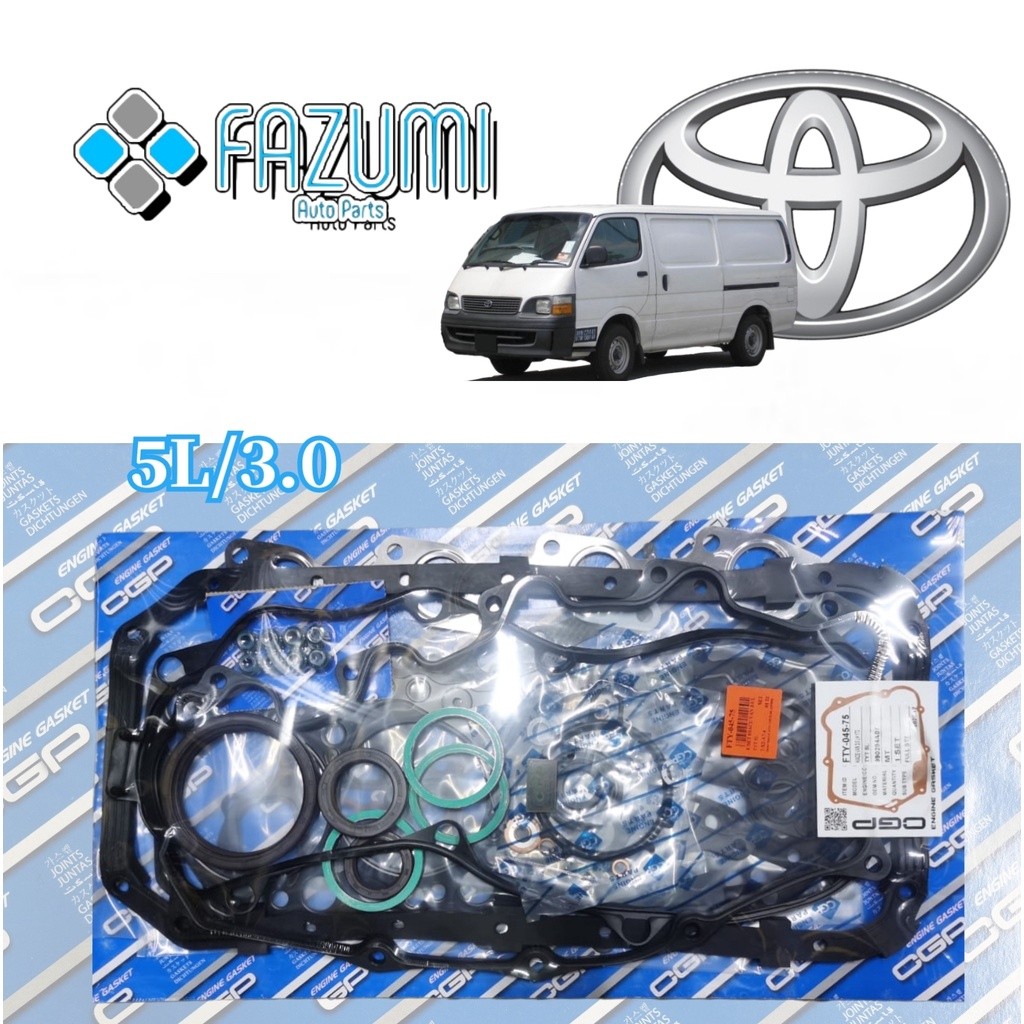 Toyota Hiace 3.0 CGP Overhaul Full Set Kit | Shopee Malaysia