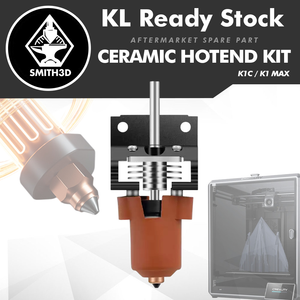 K1 Ceramic Hotend Kit for K1 Series, K1 Max Ceramic Hotend, 3D Printer ...