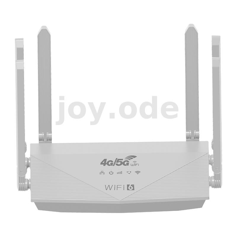 WR900 4G LTE 5G WiFi 6 Router with SIM Card Slot 6 High-Gain Antennas 4 ...